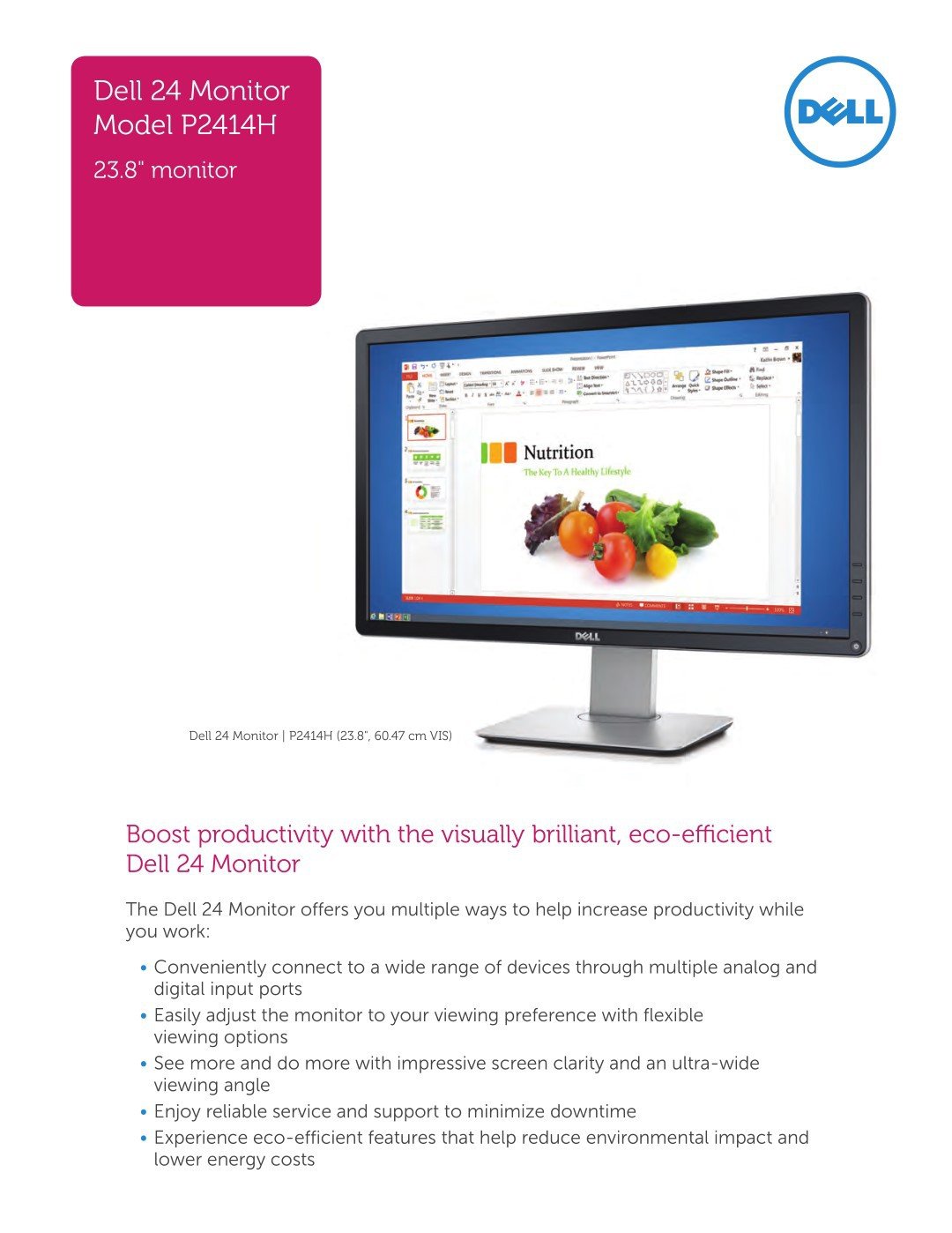 Dell Professional P2414H