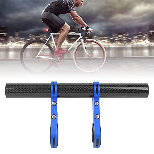 Aluminum Alloy Multi‑function Extension Bracket Durable for MTB for Road Bike for Adult Bikes for Folding Bike(blue)