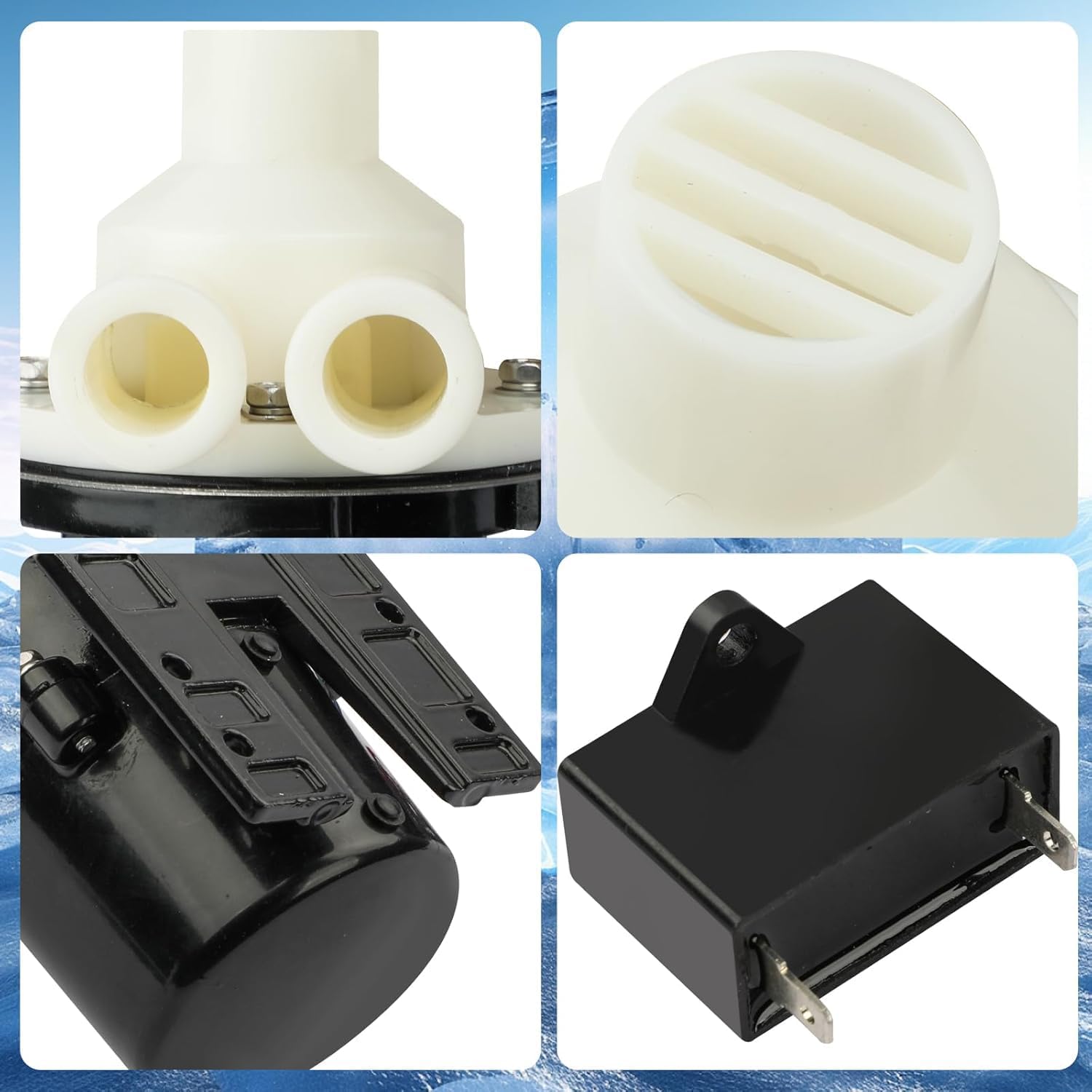 APTA92P10WD1 Pump Motor Assembly, Ice Maker Water Pump Replacement Comaptible with Hoshizaki Ice Machine 120V KM-320 KM-500 KM-600 KM-630 KM-650 KM-800 KM-900