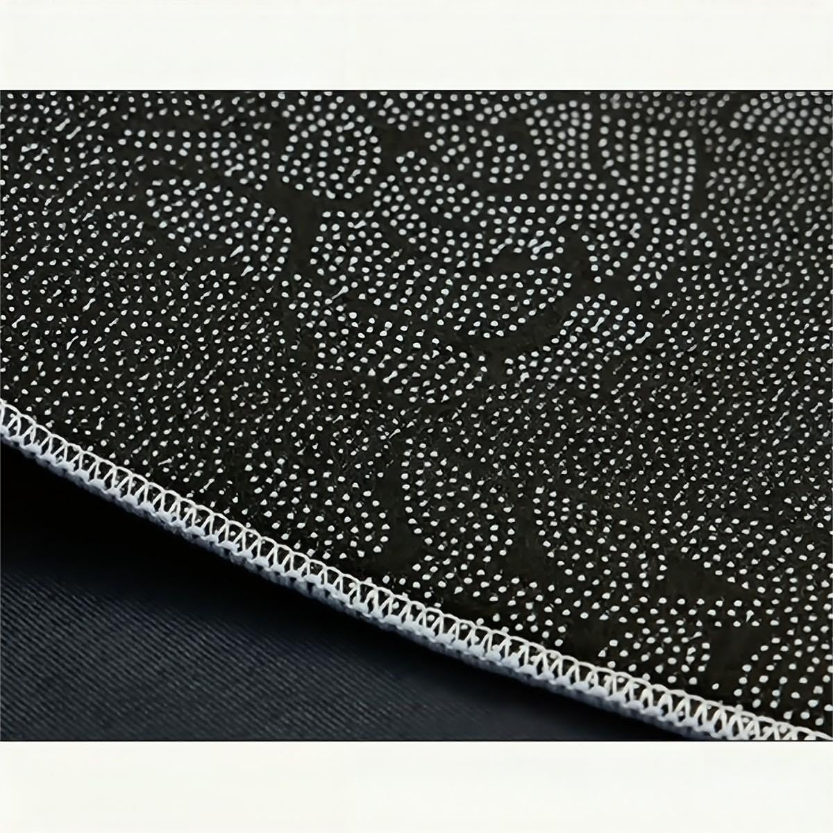 Weikap Halloween Party Skeleton Floor mat Dark Gothic Bright Gold Diamond Velvet Living Room Rug