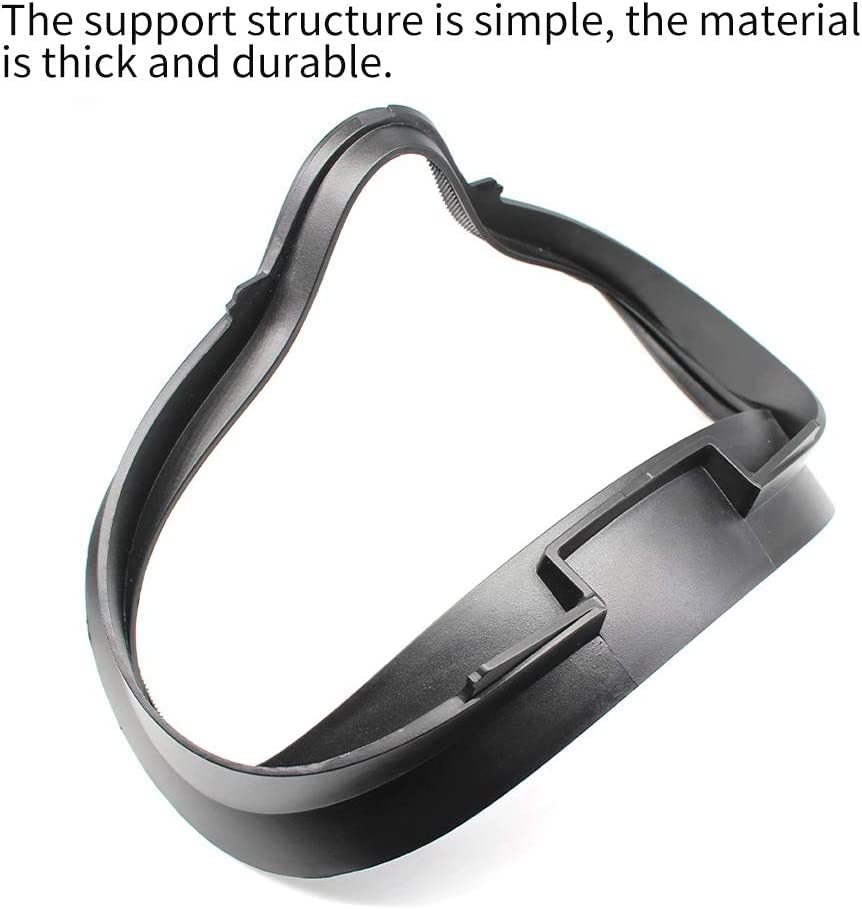 CALIDAKA VR Facial Interface Bracket & PU Leather Foam Face Pad Replacement Protective Lens Cover for Oculu s Quest 2 VR Headsets Sweat-Proof Comfortable