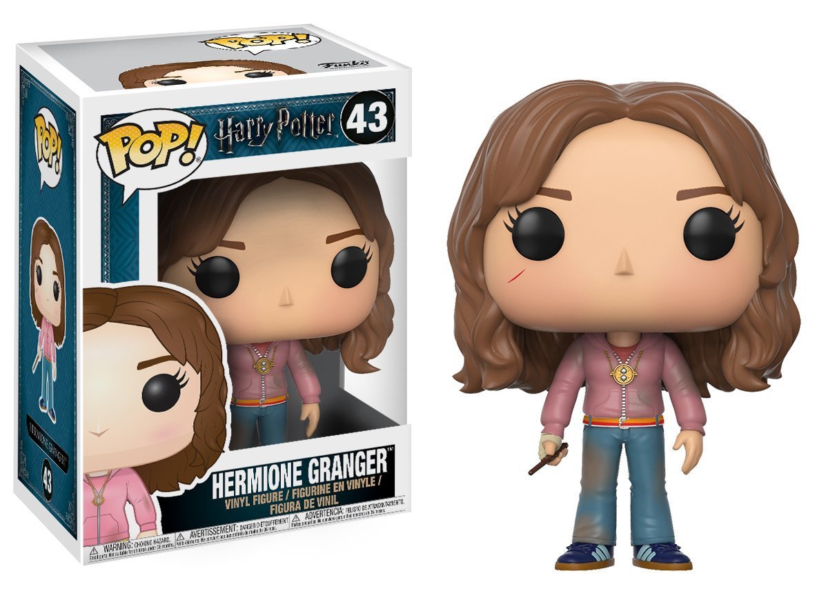 HARRY POTTER - Hermione Granger with Time Turner Funko Pop! Vinyl Figure (Bundled with Compatible Pop Box Protector Case)
