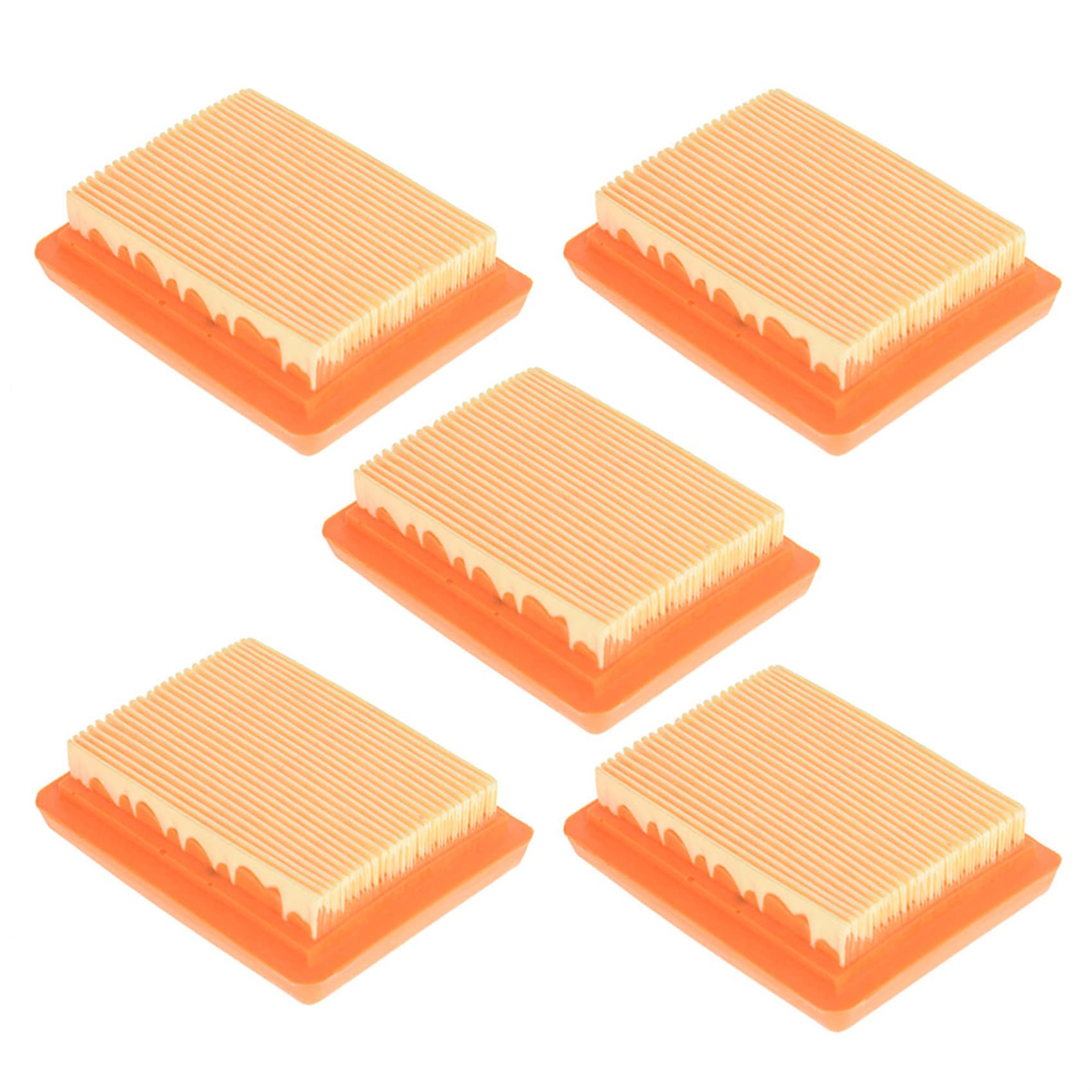 5 Pcs Air Filter Replacement for Stihl TS400 4223-141-0300 Replacement for Stens 605-228 42231410300 Replacement for GB 11034 BR350