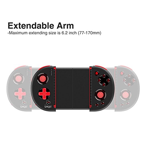 ipega-PG-9087S Wireless Game Controller Mobile phone Gamepad Joystick for Samsung Galaxy S23,S22,S21/Note20,10/oppo/vivo/one plus/LG/Android Smartphone/tablet (Android 6.0 and above)