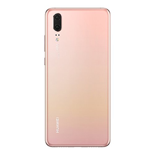 Huawei P20 EML-L29 128GB 4GB RAM, Dual SIM LTE, 5.8", Full HD+ Display -Dual Camera 20 MP +12 MP, GSM Unlocked International Model, No Warranty (Pink)
