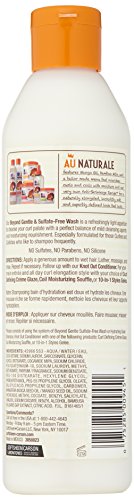 Dark and Lovely Au Natural Anti-Shrinkage Beyond Gentle and Sulfate Free Wash, 13.5 Fluid Ounce