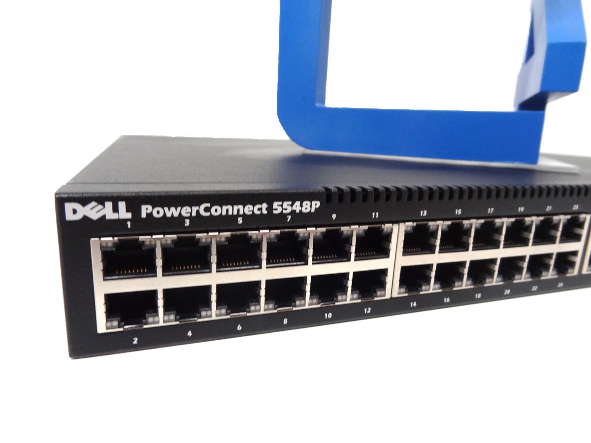 Dell PowerConnect 5548P Switch - 48 Ports - Manageable - 48 x POE - Stack Port - 2 x Expansion Slots - 10/100/1000Base-T - PoE Ports - Rack-mountable