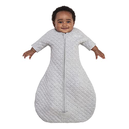 HALO Easy Transition Sleepsack Wearable Blanket, TOG 1.5, Heather Grey, Medium