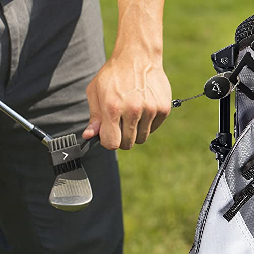 Callaway Golf Hat & Golf Accessories Gift Set with Hat Clip, Golf Ball Marker, Golf Club Brush & Plastic Golf Tees