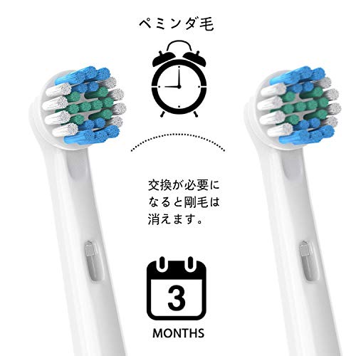 WuYan Toothbrush Heads for Oral B Electric Toothbrush, 8 Pack Replacement Toothbrush Heads,Compatible with Professional Care 1000 3000 5000 7000,Triumph,Advance Power etc