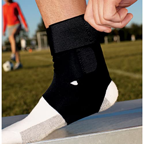 ACE Brand Deluxe Adjustable Ankle Stabilizer, Firm Stabilizing Support for Weak, Sore or Injured Joints, Adjustable Ankle Brace, Breathable, One Size Fits Most