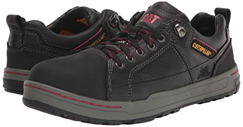 Cat Footwear Men's Brode Steel Toe Work Shoe, Black, 11
