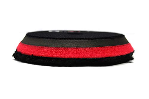 Maxshine Premium 5β Microfiber Polishing Pads for DA and Rotary Polishers β Ultra-Soft Microfiber, Dual EVA Cushion Foam Insertion, Hook & Loop