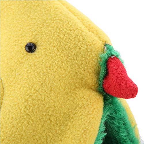 Parrot Standing Perch, Pet Birds Cage Hanging Plush Tent Bed Toys Triangle Hammock for Birds Parrots Cockatiels Small Conures