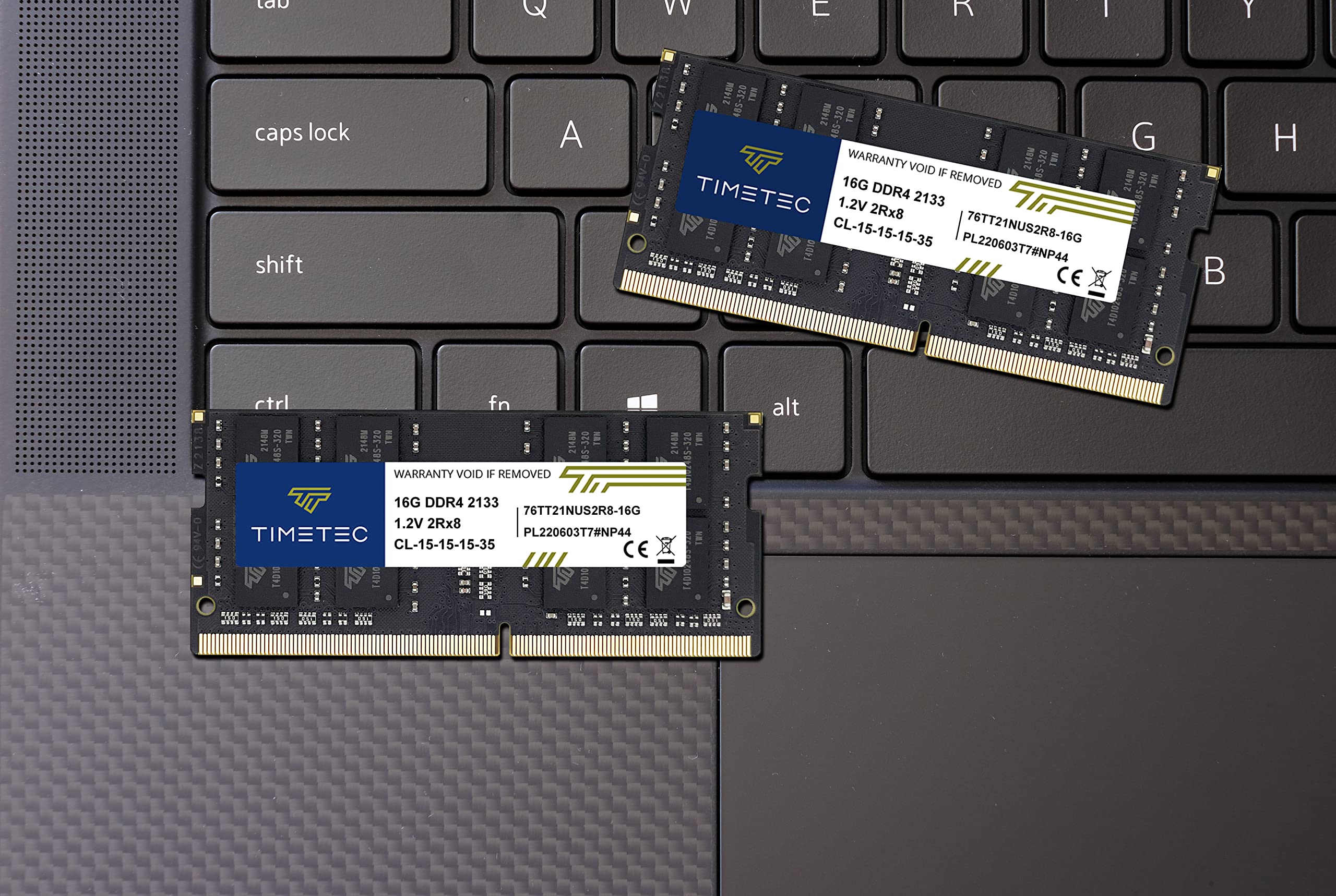 Timetec 32GB KIT(2x16GB) DDR4 2133MHz PC4-17000 Non-ECC Unbuffered 1.2V CL15 2Rx8 Dual Rank 260 Pin SODIMM Laptop Notebook PC Computer Memory RAM Module Upgrade (32GB KIT(2x16GB))