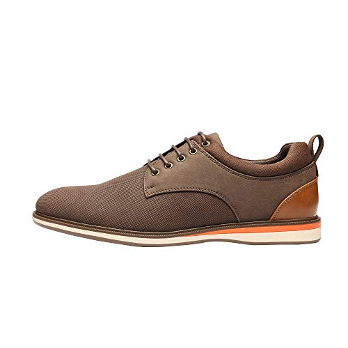 Bruno Marc Men's Brown Dress Shoes Casual Oxford LG19011M 12 M US