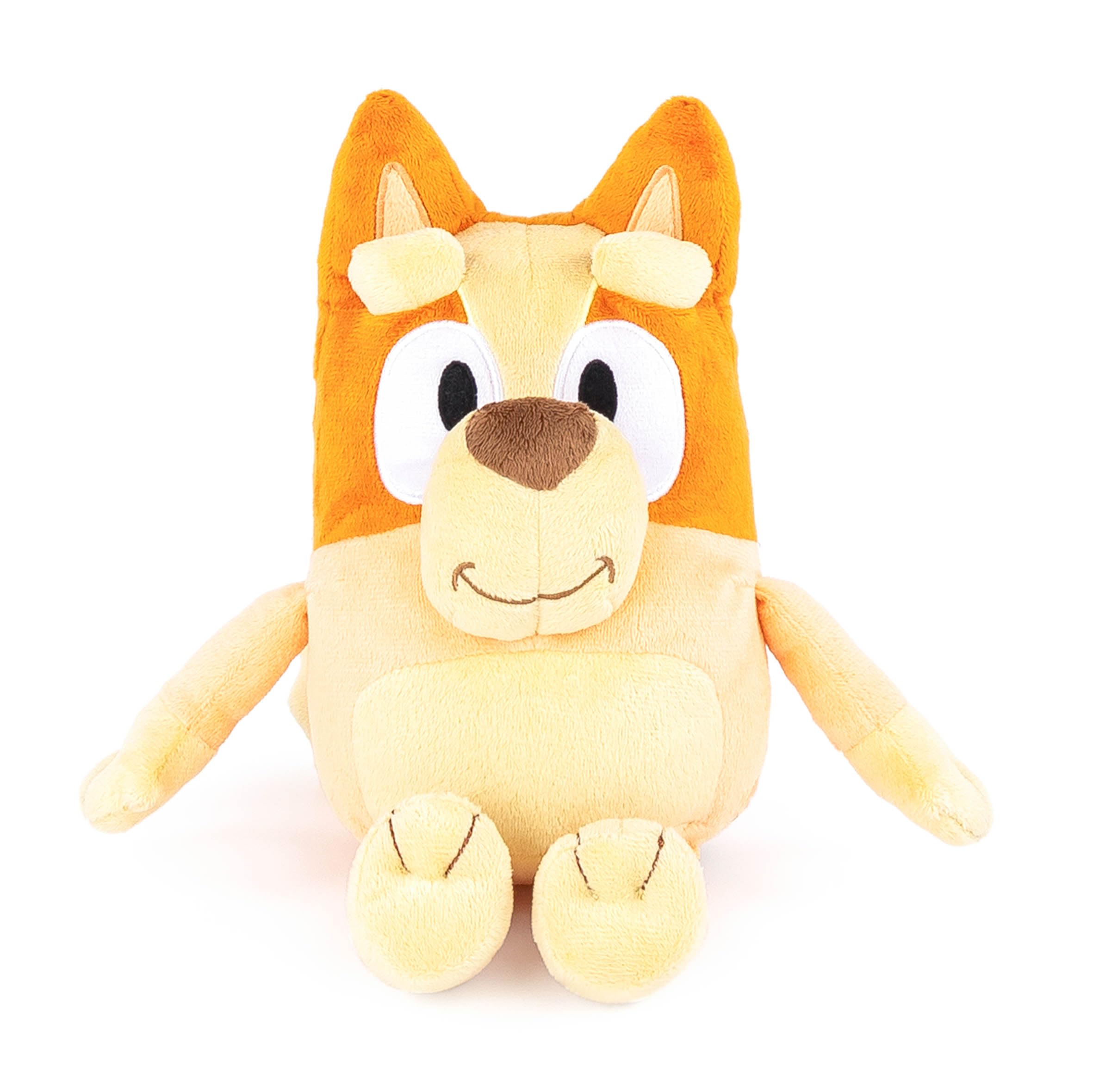 Jay Franco Bingo Plush Mini Pillow Buddy & 40 x 50 Inch Travel Throw Set - Kids Super Soft 2 Piece Bluey Blanket Set