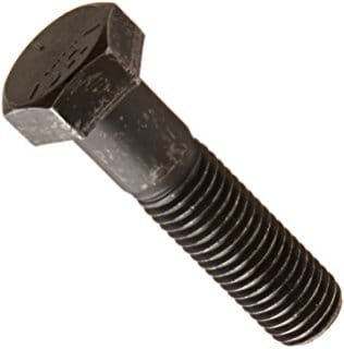 Newport Fasteners 1/4 inch x 1-1/2 inch Hex Cap Screw Grade 5 Plain Steel (Quantity: 100 pcs) 1/4-20 x 1 1/2 Hex Bolt/Coarse Thread/Partially Threaded 0.75 inches of Thread