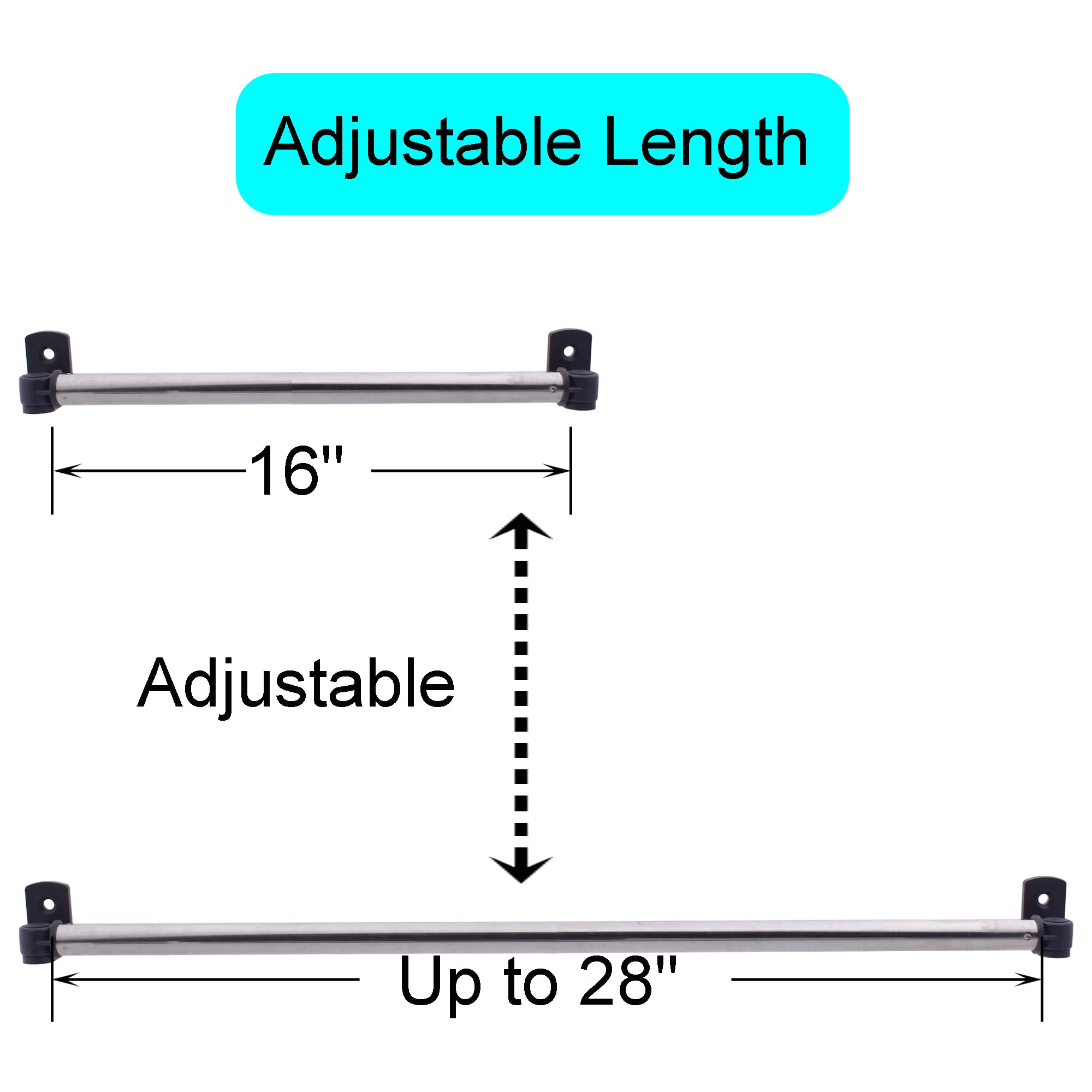 YYST Jersey Hanger Anti-Slipping Jersey Display Hanger Holder Closet Jersey Hanger - 16" to 28" (4)