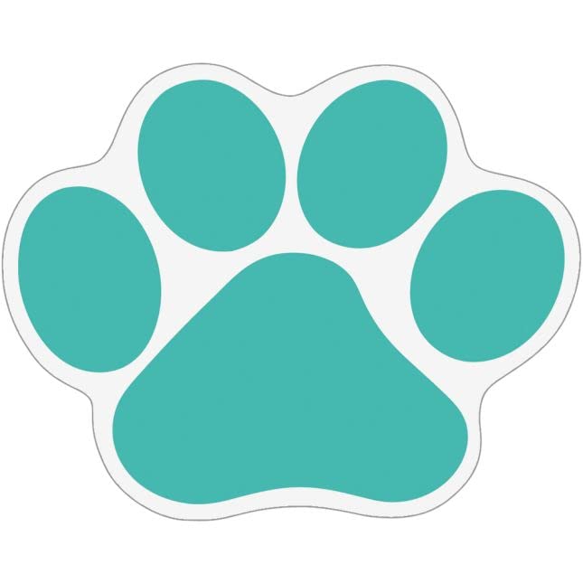 Really Good Stuff 161142 Student Name Pawprint Magnets