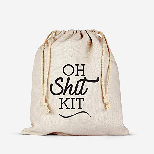 Boston Creative Company Oh Sht Kit bags Hangover Survival Kit Bachelorette Favor Bag Bachelorette Hangover Kit Bags Bridesmaid Gift Wedding Party Favors Bachelorette Party