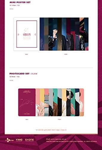 WANNA ONE PREMIER FAN-CON DVD 3DISC+Photobook+11Mini Posters(On Pack)+Pre-Order Benefit+Free Gift