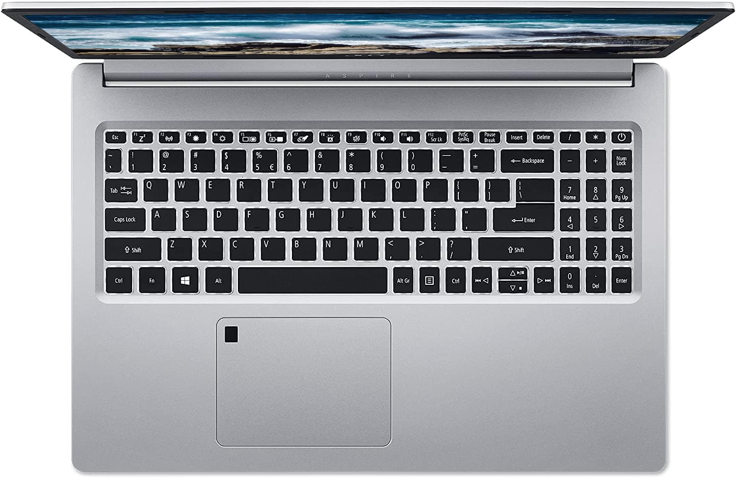Acer 15.6'' Aspire 5 Slim Laptop with Backlit KB & Fingerprint Reader, AMD Ryzen Quad-Core Processor, 36GB RAM, 1TB SSD, RJ-45 Ethernet Port, Wi-Fi 6, Webcam, HDMI, NLY MP, Windows 11, Silver