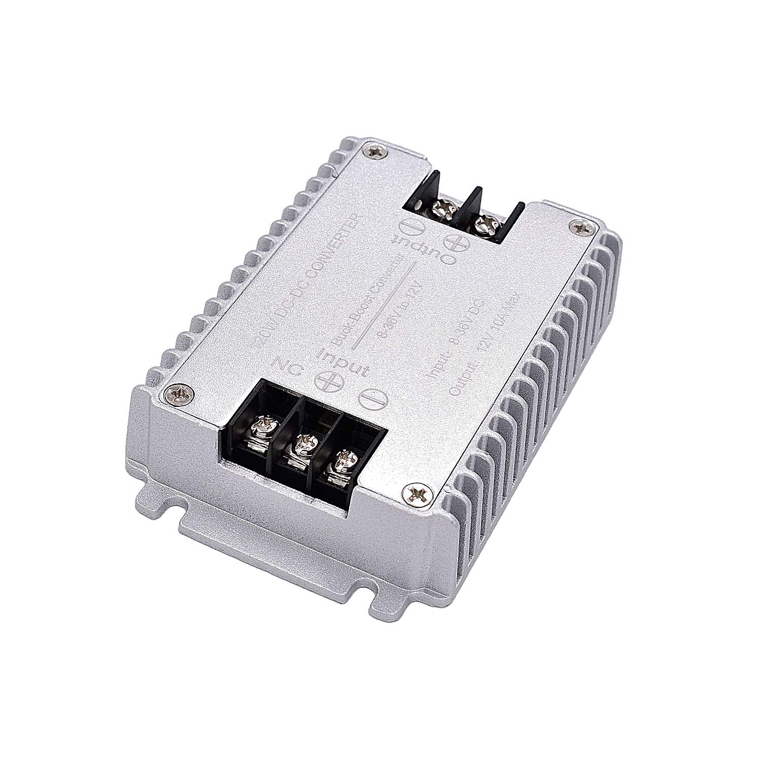 Valefod DC to DC High Efficiency Voltage Converter 8-36V to 12V 10A 120W Buck-Boost Converter DIY Power Supply Step-Down/Up Transformer