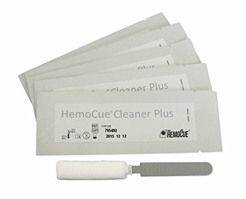 HemoCue 139130 Cleaners Plus WBC (Pack of 5)