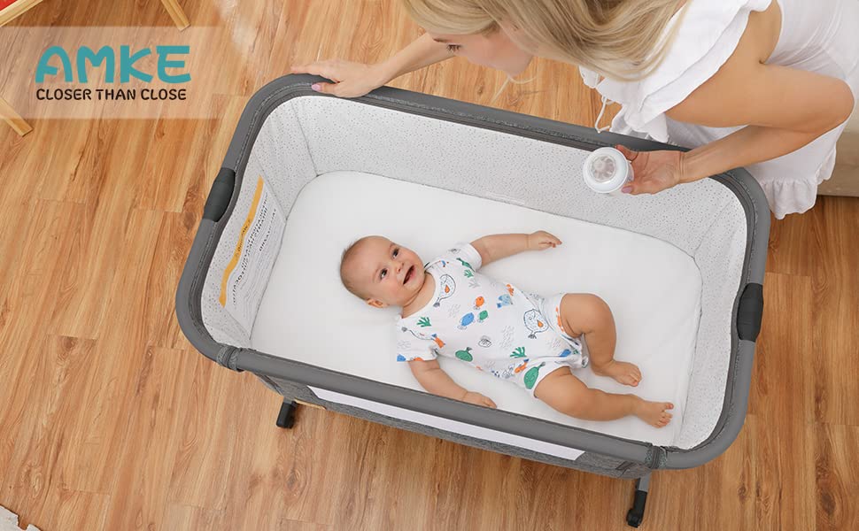 AMKE Bassinet Surrounding Replacement Fit G607 Bedside Bassinet