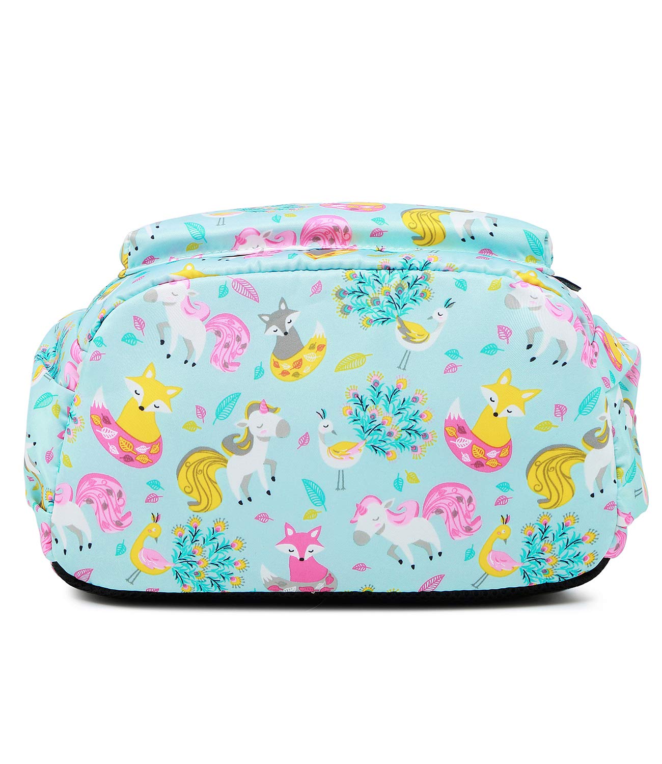 abshoo Little Kids Unicorn Toddler Backpacks for Girls Preschool Backpack With Chest Strap (Unicorn Light Blue)