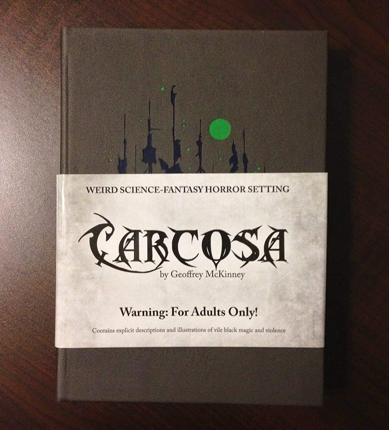 Lamentations of the Flame Princess Carcosa Weird Science Fantasy Horror RPG, Hardback