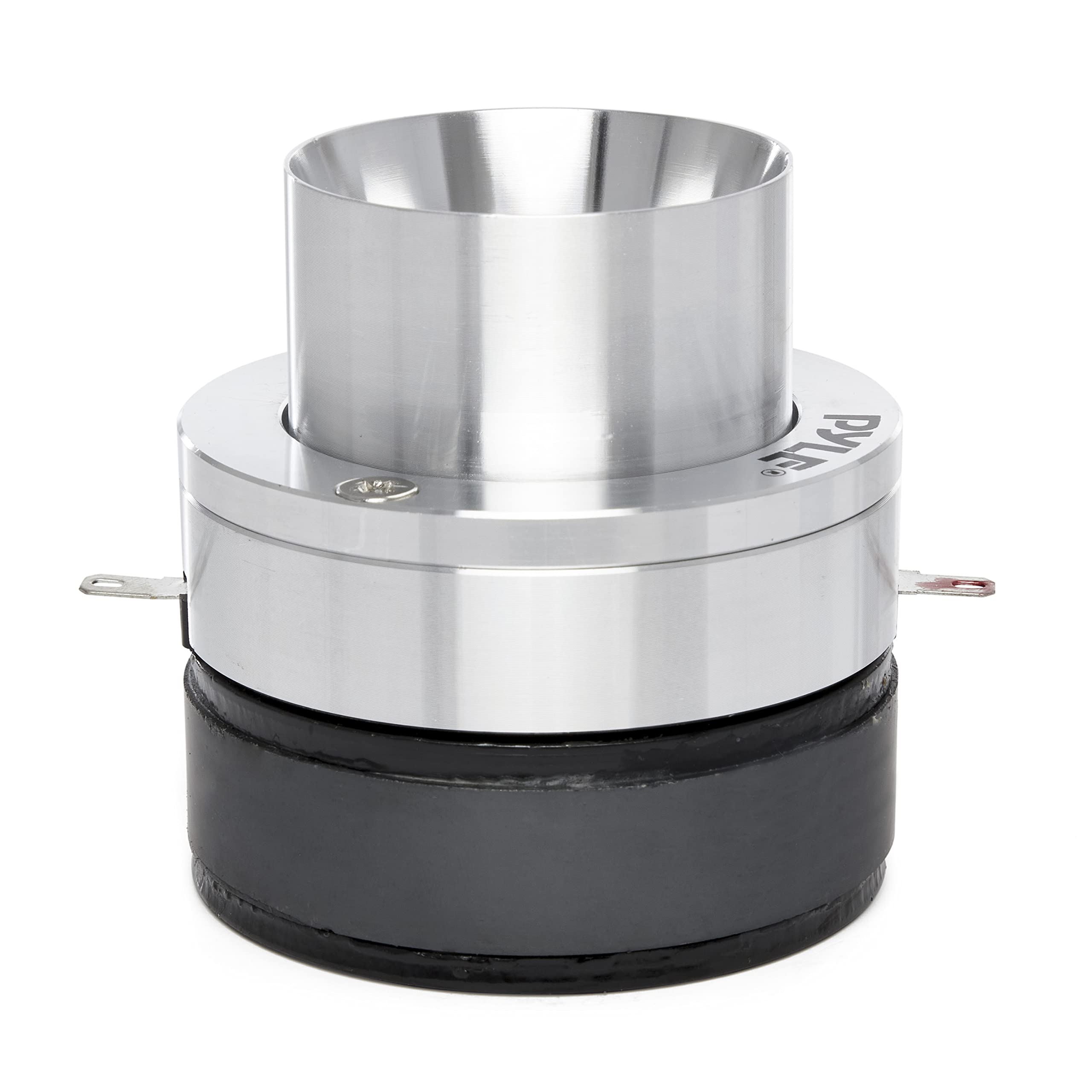 Pyle 2.5" Titanium Tweeter with Die-Cast Aluminum Frame - 100 Watts, 1'' Voice Coil, Car Audio Tweeter for Stereo and Speaker - PDBT30, Yellow