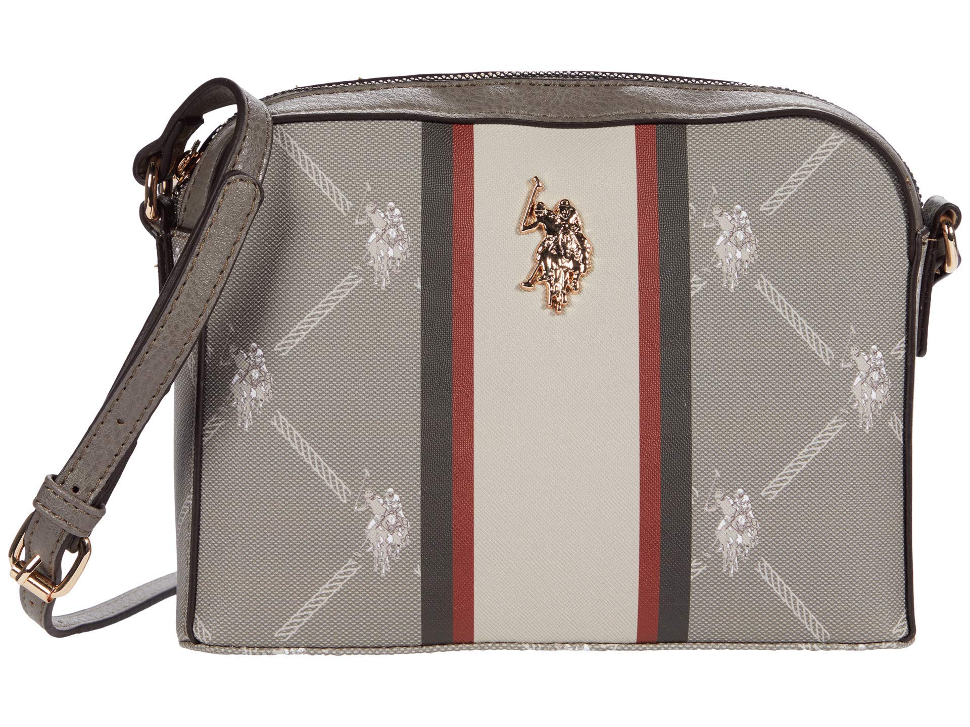 U.S. Polo Assn. Signature Crossbody Taupe One Size