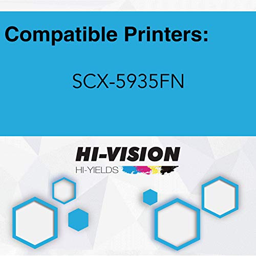 HI-Vision Compatible MLT-D206L Toner Cartridge MLTD206L D206L Replacement for Samsung SCX-5935 Series Laser Printer (206L Black 2 Value Pack)