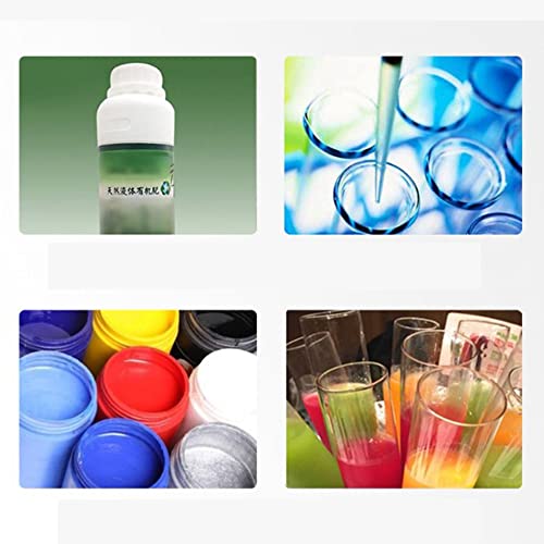 Othmro 5Pcs 300ml Plastic Bottles, Lab Cylindrical Chemical Reagent Bottle, Wide Mouth Laboratory Reagent Bottle, Sample Sealing Liquid Storage Container for Food Store White