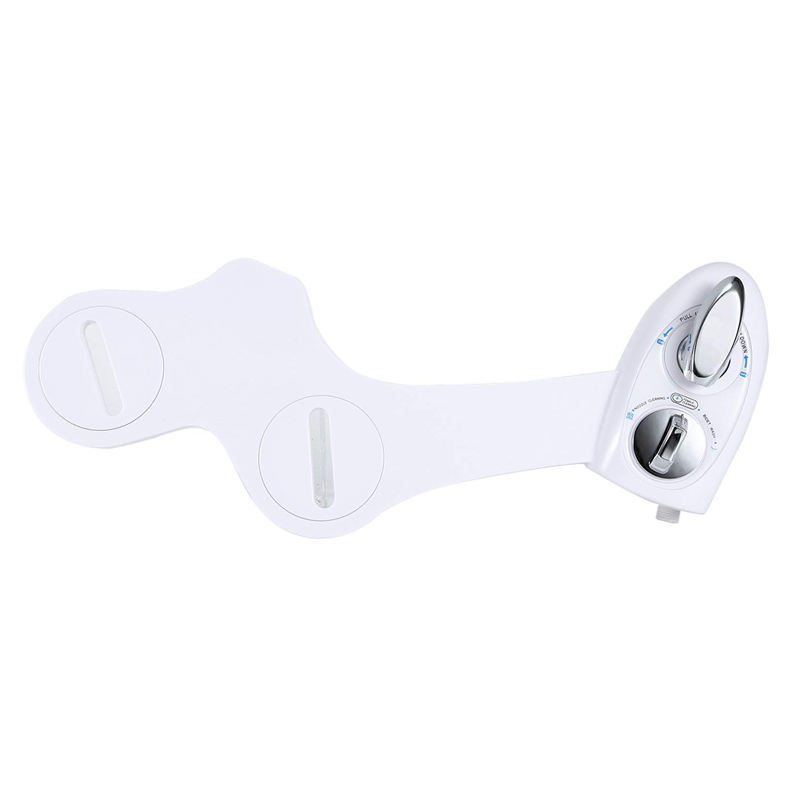 Nonelectric Mechanical Bidet Toilet Seat AdjustableWater Spray Attachment Rear Feminine , Self Nozzle