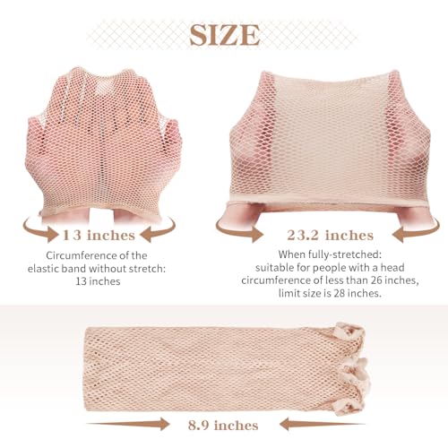 Dreamlover Mesh Wig Cap, Nude Wig Hair Caps for Women, 3 Pieces
