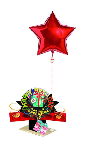 Happy 80th Birthday Pop-Up Greeting Card Original Second Nature 3D Pop Up Cards