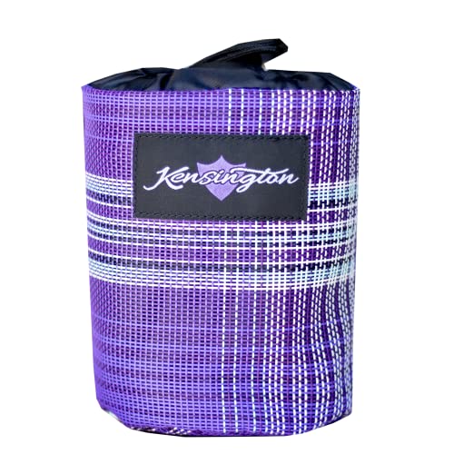 Kensington Waterproof Western Saddle Cover with Fenders - Teflon Outer Shell for Tear-Proof Protection, Breathable and Friction-Free - One Size Fits All - Lavender Mint