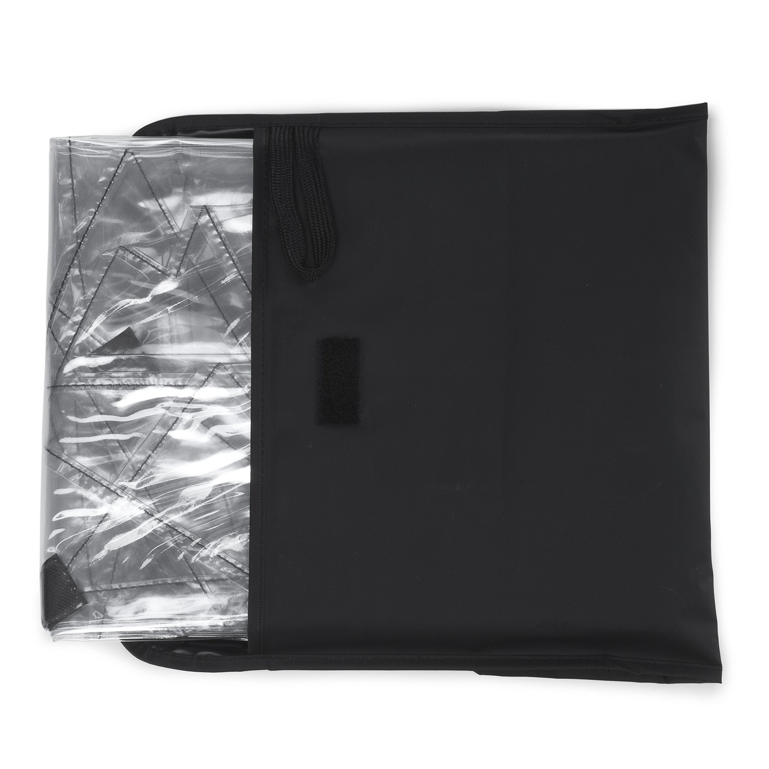 Chicco Universal Deluxe Rain Cover for Stroller | Breathable & Ventilated, inc. Storage Pocket