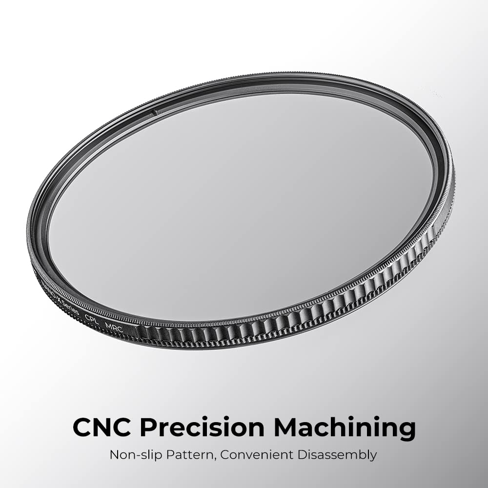 82mm Circular Polarizers Filter, K&F Concept 82MM Circular Polarizer Filter HD 28 Layer Super Slim Multi-Coated CPL Lens Filter (Nano-X Series)