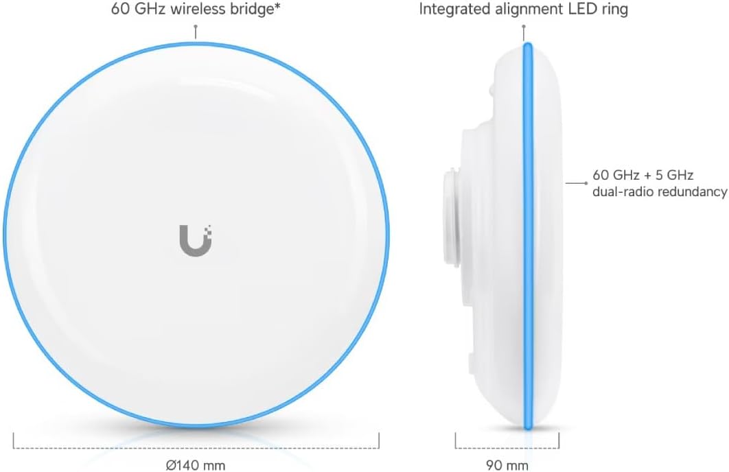 Ubiquiti UniFi UBB-US IEEE 802.11ad 1.70 Gbit/s Wireless Bridge