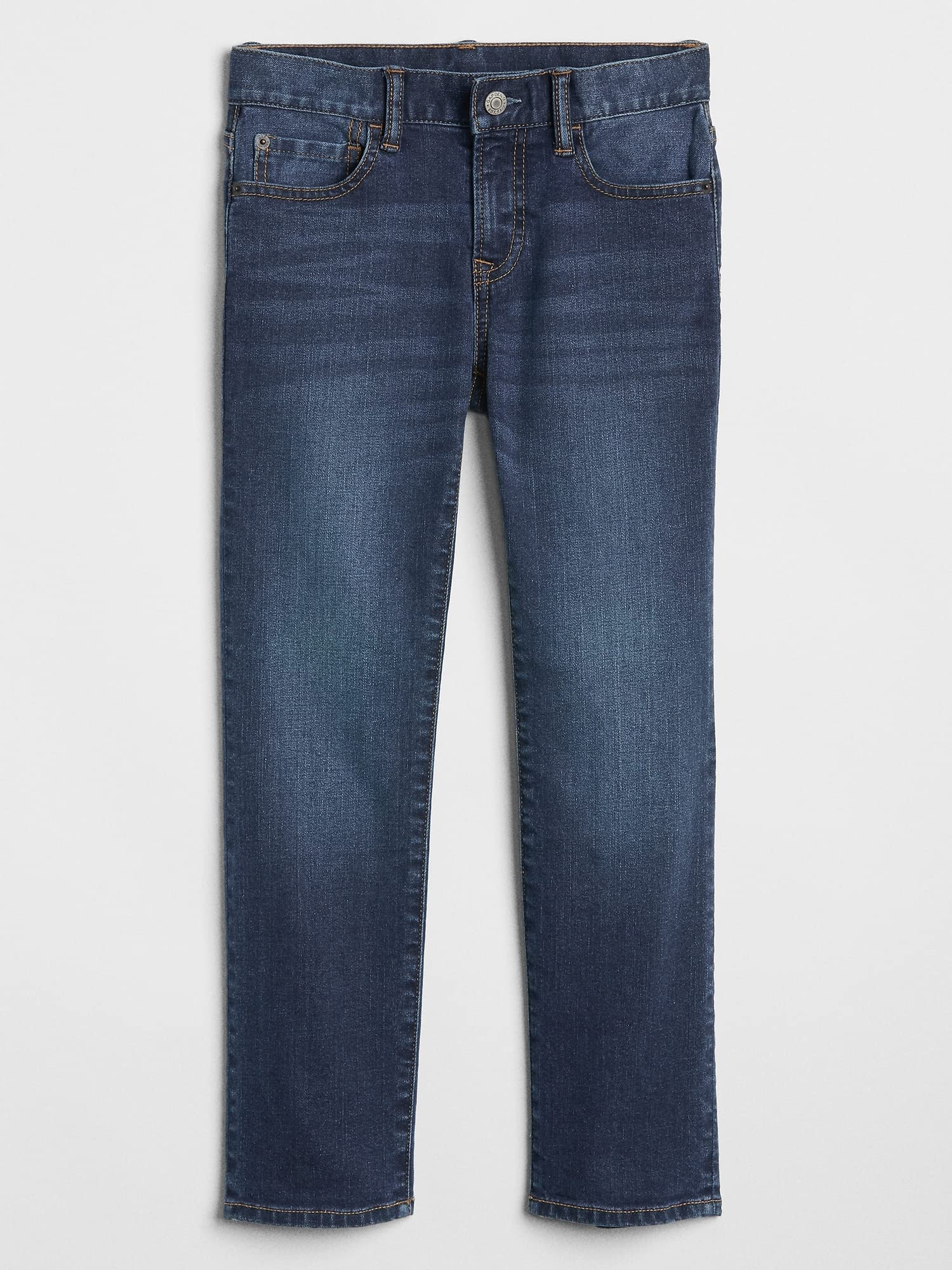 GAP Boys Straight Fit Jeans, Medium Wash, 12 US