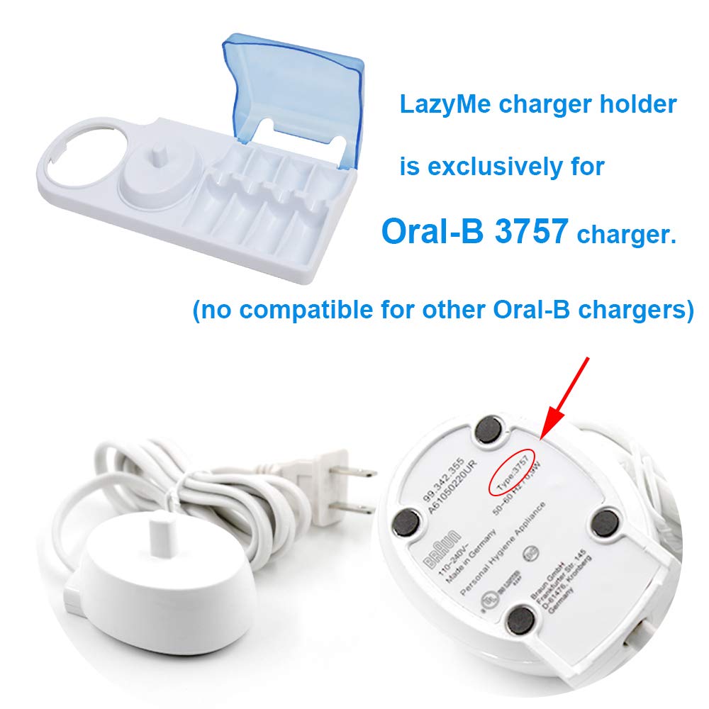 LazyMe Electric Toothbrush Stand for Oral B,Electric Toothbrushes Heads Holder for Oral B (1 Pack)
