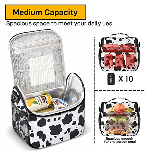 Buringer HOMESPON Insulated Lunch Bag for Women Reusable Lunch Box Cute Cooler Tote with Adjustable Shoulder Strap for Work Picnic or Travel