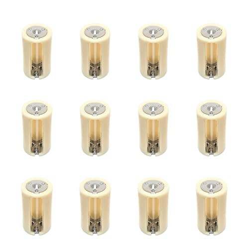 DSLRKIT 3AA(LR6) to D Size Parallel Battery Convertor Adapter Holder (Pack of 12)