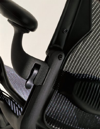 Herman Miller Classic Aeron Chair Lumbar Pad - Graphite - Size B