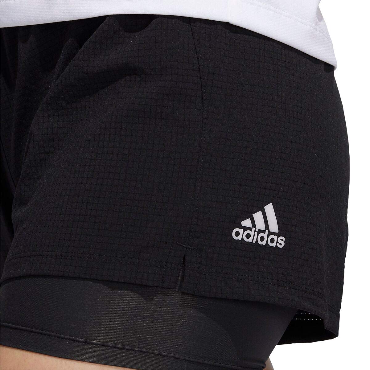 adidas Womens Training 4In Short Heat.RDY Black Small