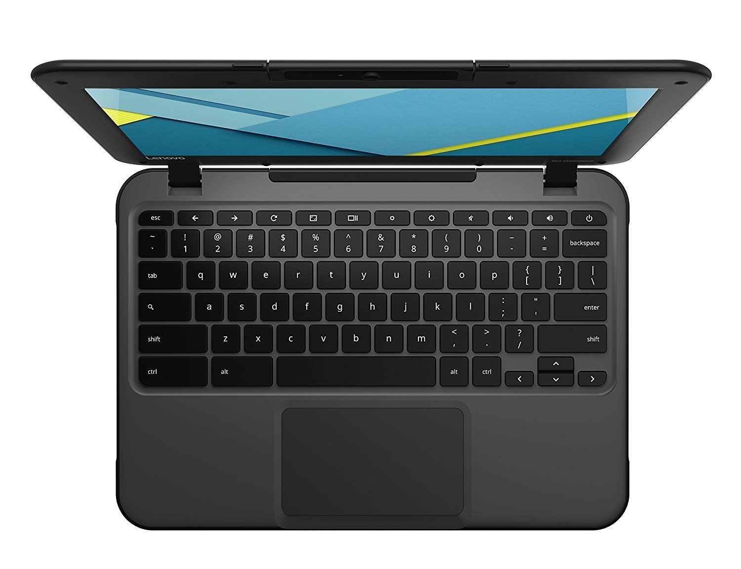 Lenovo 11.6-inch Premium HD IPS Touchscreen Chromebook, Intel Dual-Core Processor, 16 GB SSD, 4 GB Memory, 802.11ac, Rotatable Camera, Bluetooth, Water-Resistant Keyboard, Chrome OS